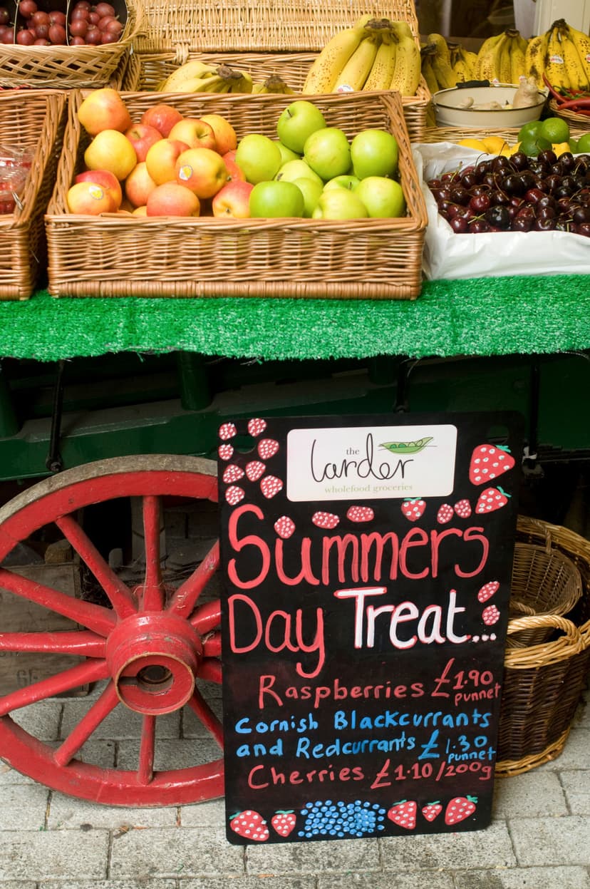 Visit Cornwall | Five to try: Farmers' Markets in Cornwall