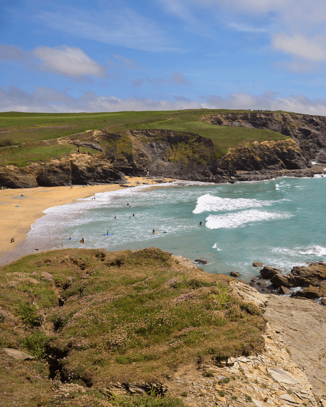 Visit Cornwall | Beaches: Poldhu Cove Beach