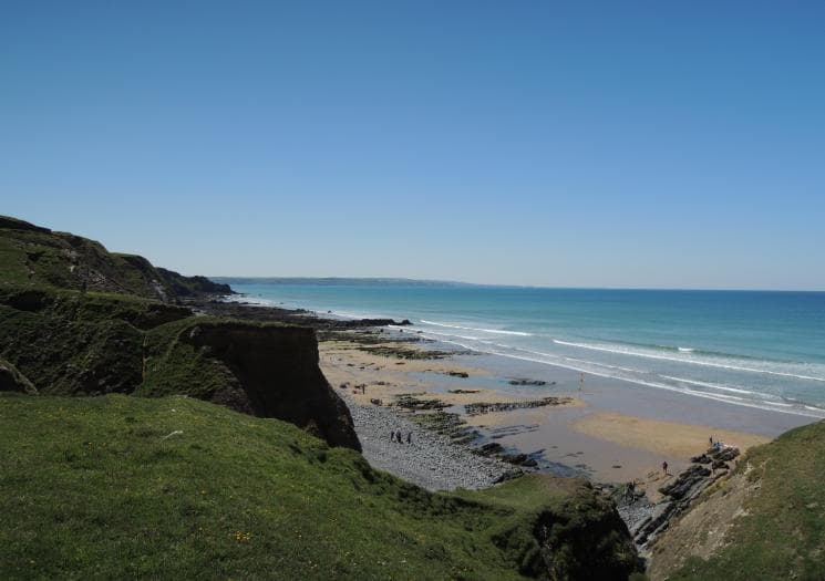 Visit Cornwall | Beaches: Sandymouth Beach