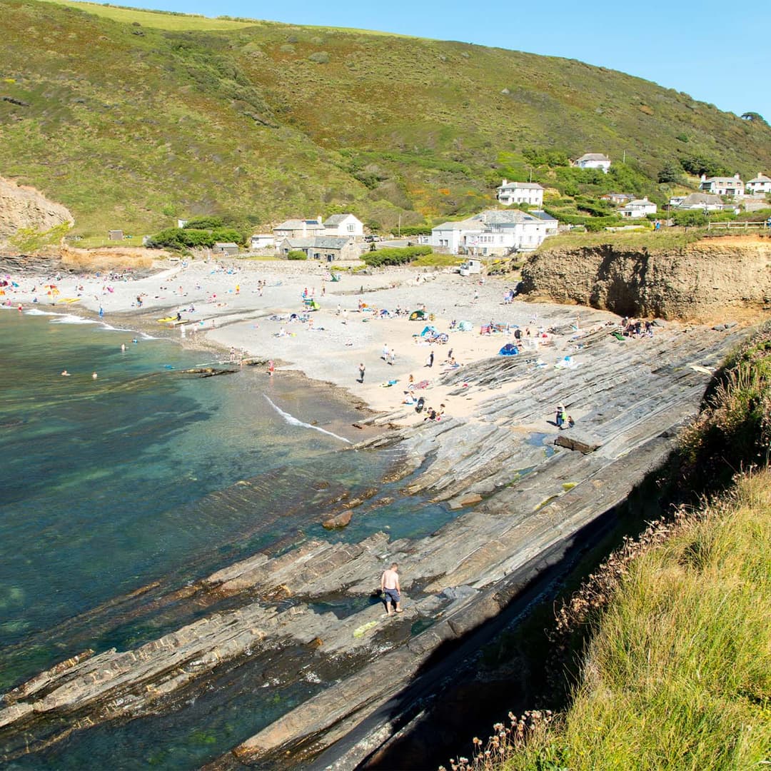 Visit Cornwall | Beaches: Crackington Haven Beach