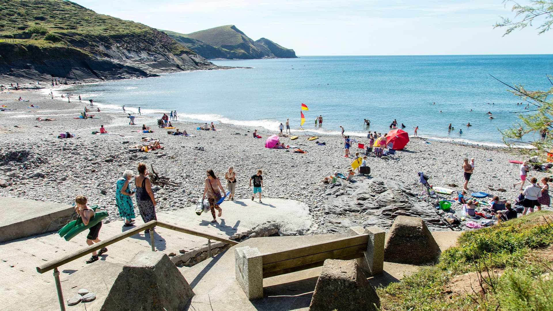 Visit Cornwall | Beaches: Crackington Haven Beach