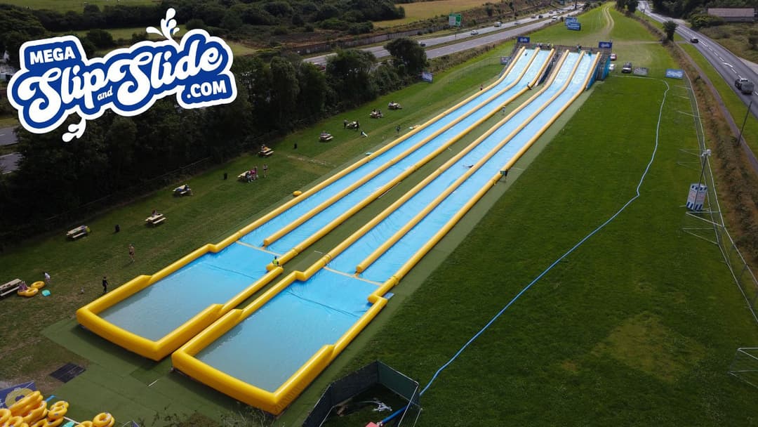 Visit Cornwall | Mega Slip and Slide Cornwall