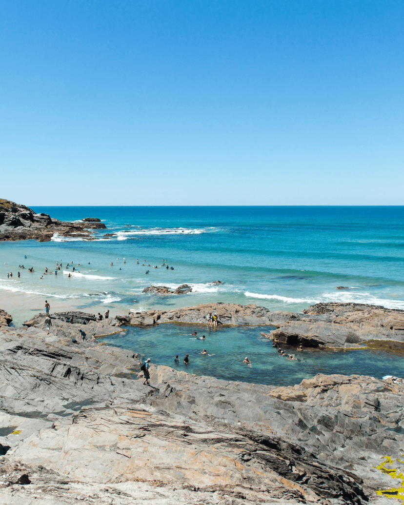 Visit Cornwall | Beaches: Treyarnon Bay Beach